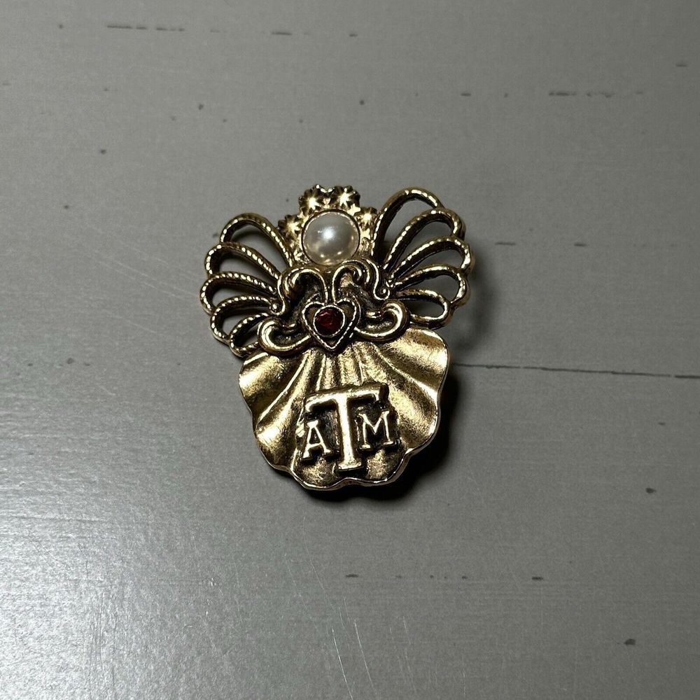 1990s Rare Texas A&M Rosemary Nelson Vintage Angel Wi… - Gem